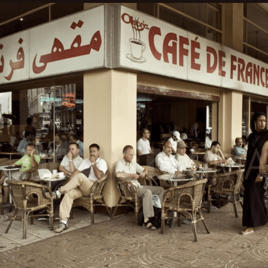 Morocco's Grand Cafe Culture, Sipping Arabica or Maghrebi Mint Immersed ...