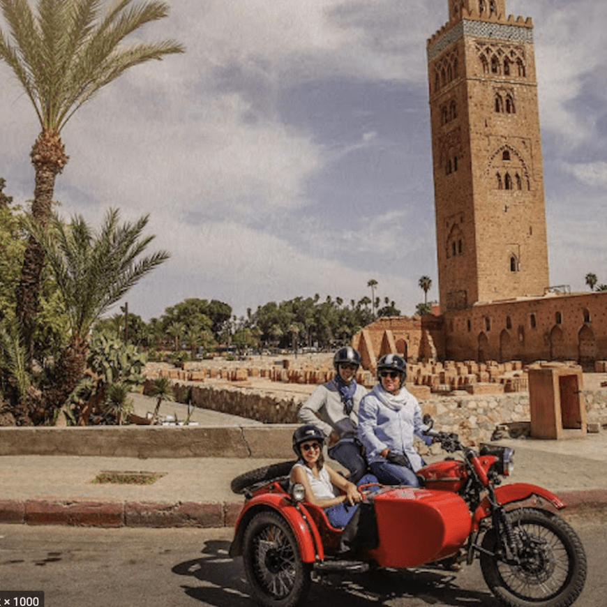 4 Morocco Sidecar Private Tours, A Marrakech Adventure Experience ...